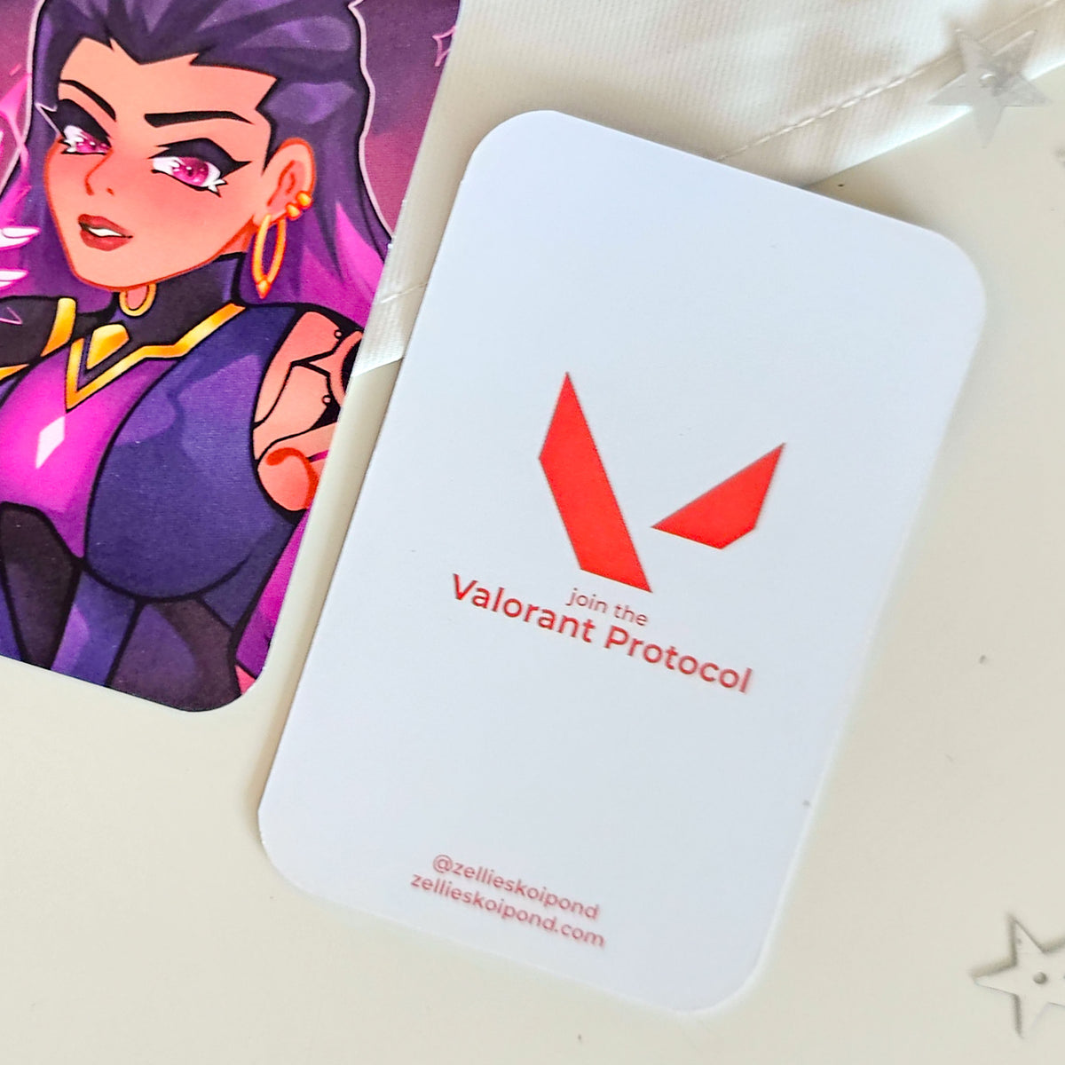 Reyna Valo Photocard – Zellie's Koi Pond