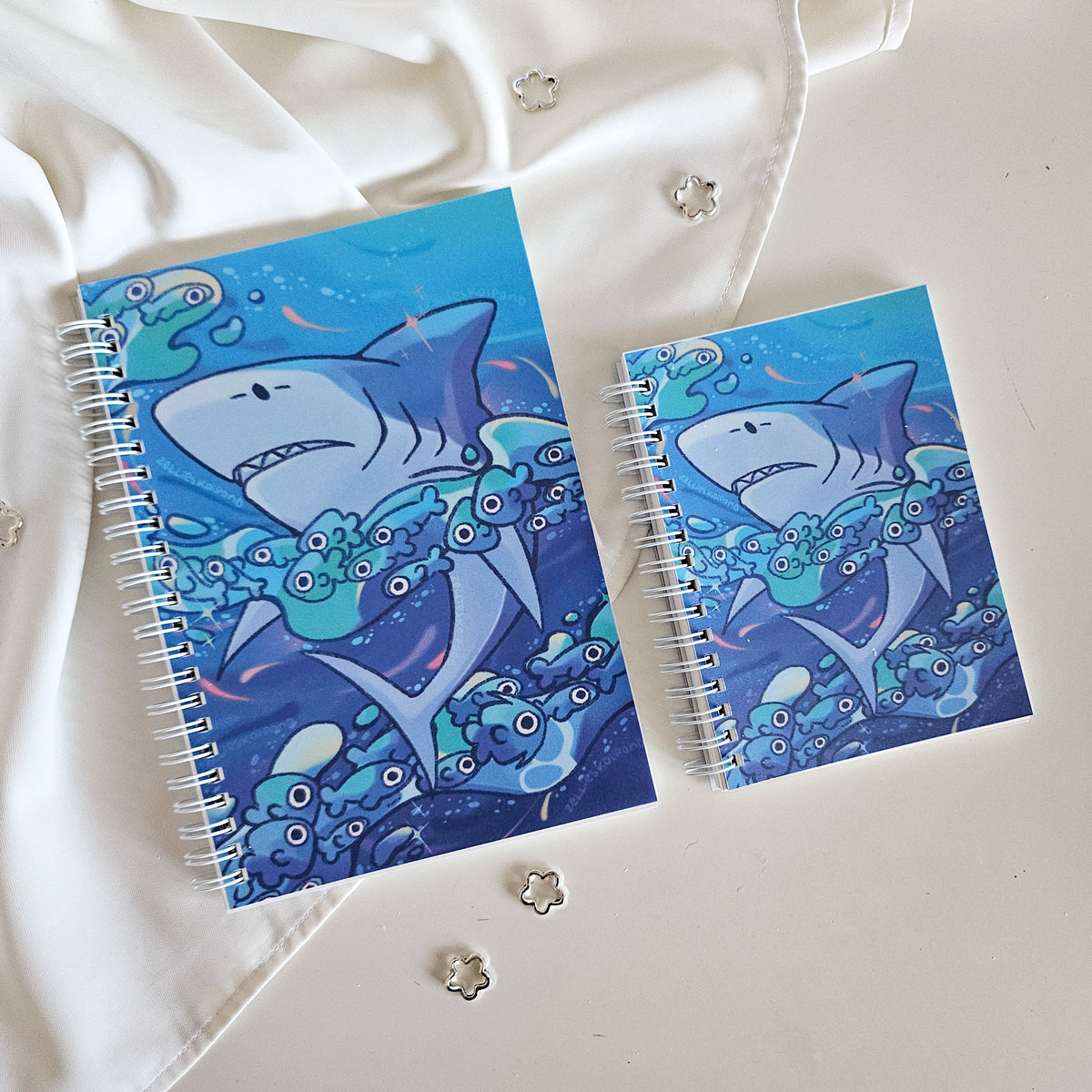 Great White Shark Reusable Sticker Book – Zellie's Koi Pond