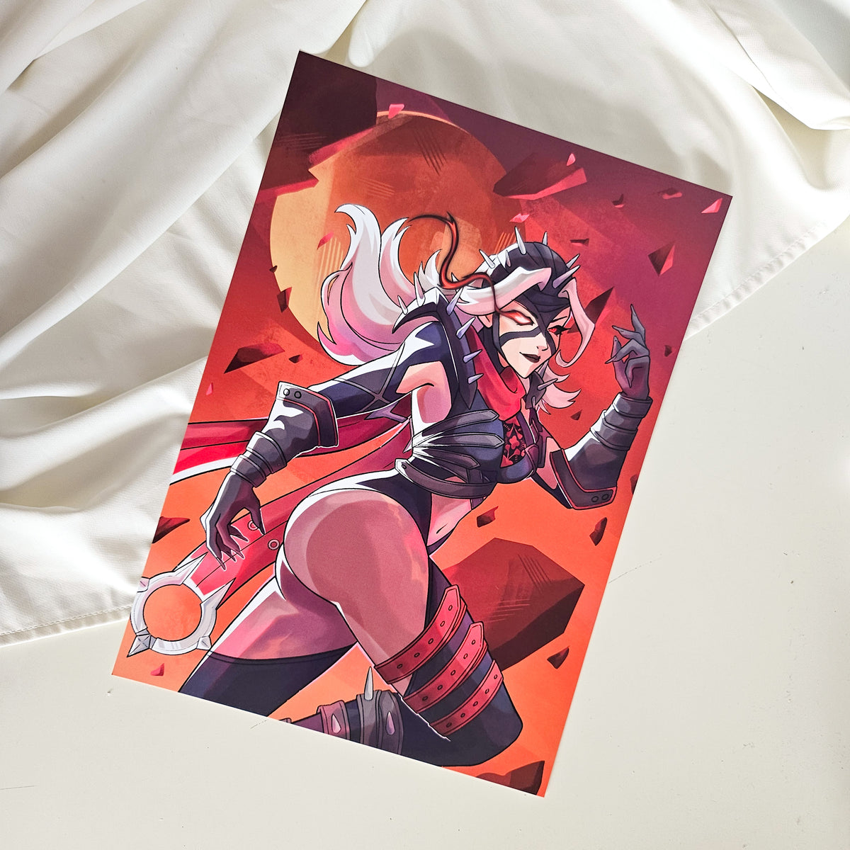 Malice Invisible Woman art print – Zellie's Koi Pond