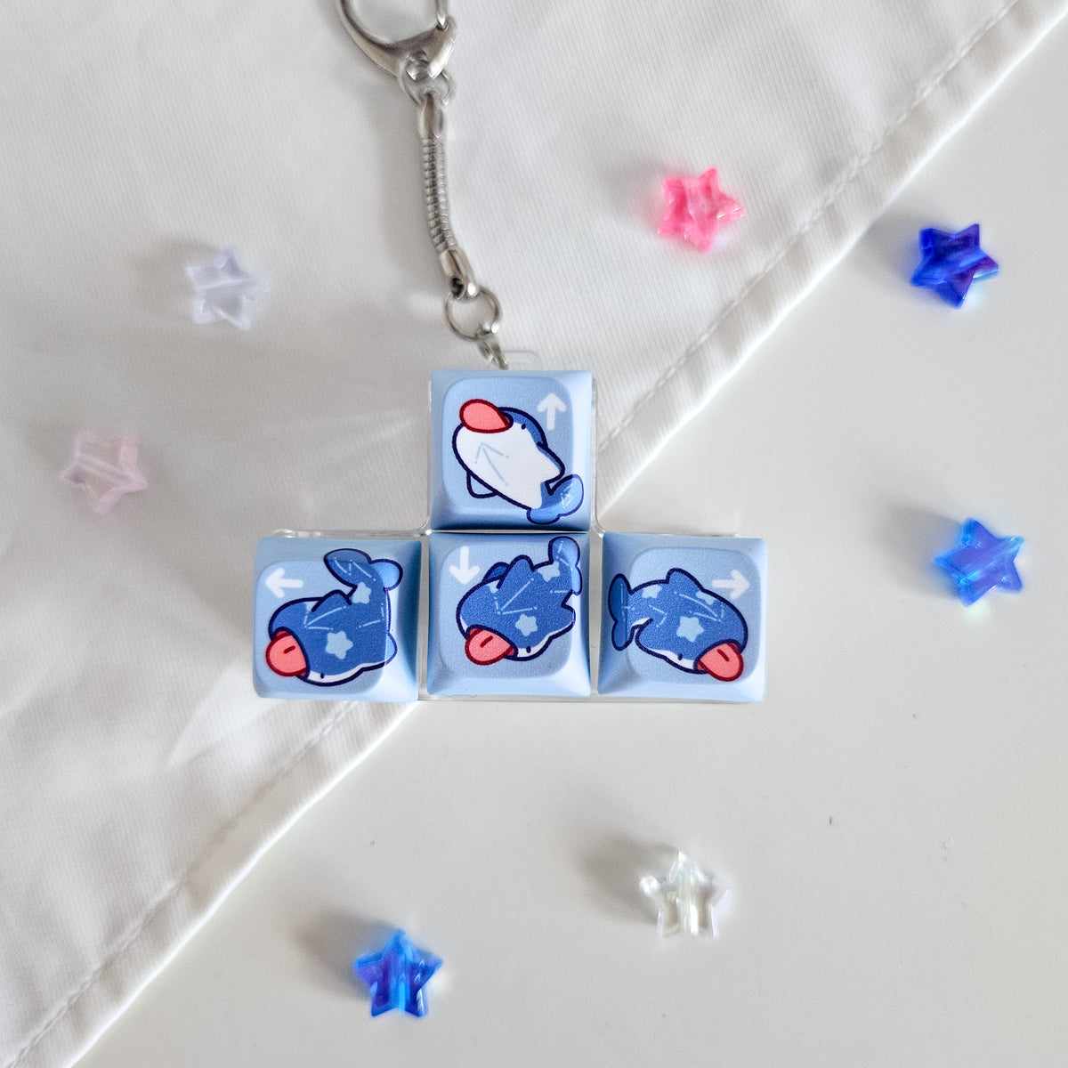 Arrow Whale Shark Clicky Keycap Set – Zellie's Koi Pond