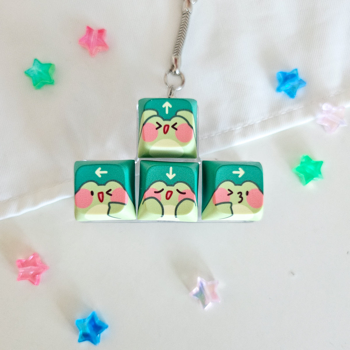 Arrow Frog Clicky Keycap Set – Zellie's Koi Pond